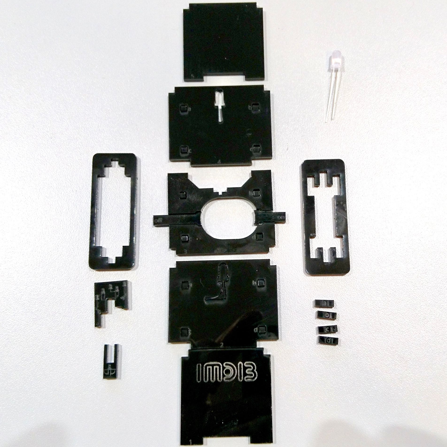 Acrylic LED Display With Lasercut Switch : 11 Steps (with Pictures ...