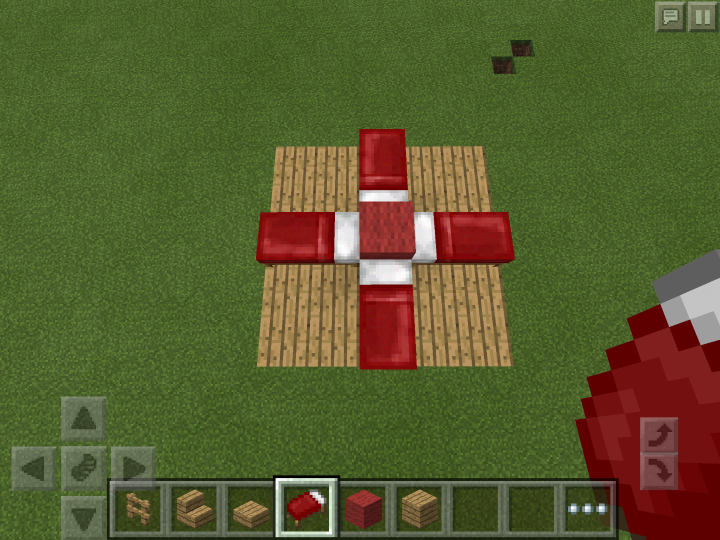 How to Build a Cool Umbrella in Minecraft PE 0.13.0 : 12 Steps ...