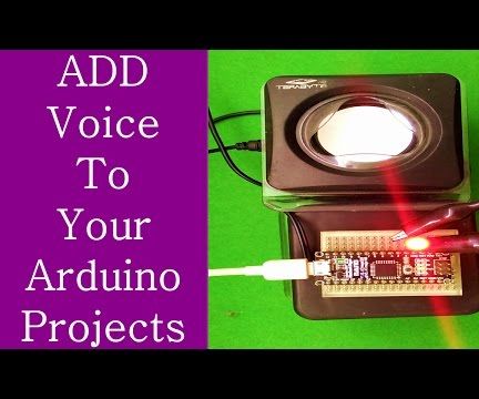 Add Voice to Your Arduino Projects Without Using Any Module(BLINK WITH ...