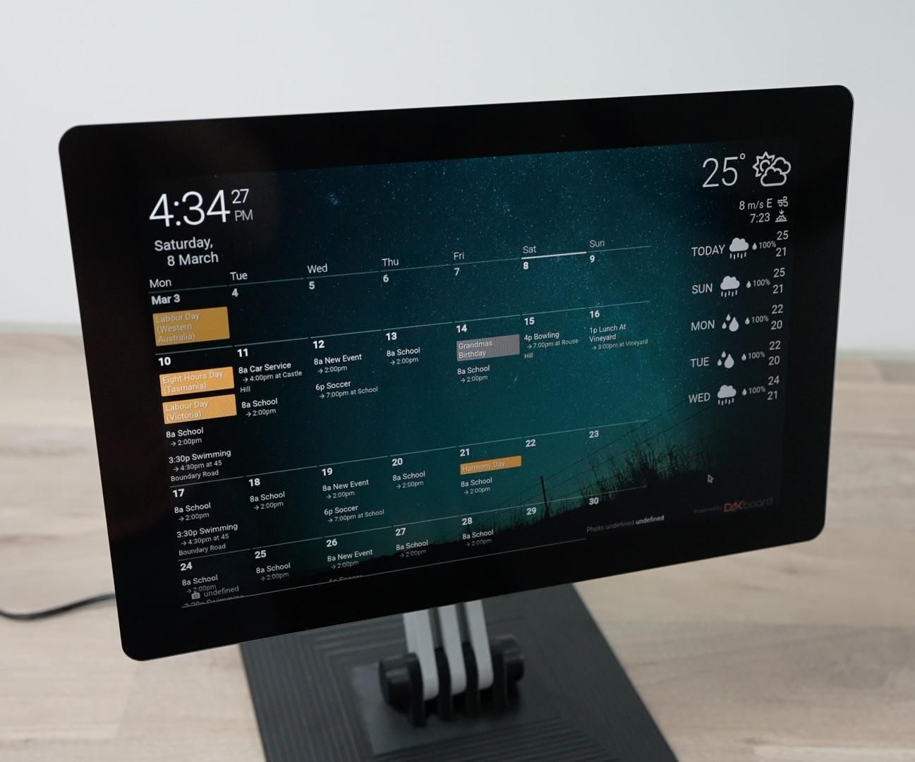 Raspberry Pi Base Family Planner : 5 Steps (with Pictures) - Instructables