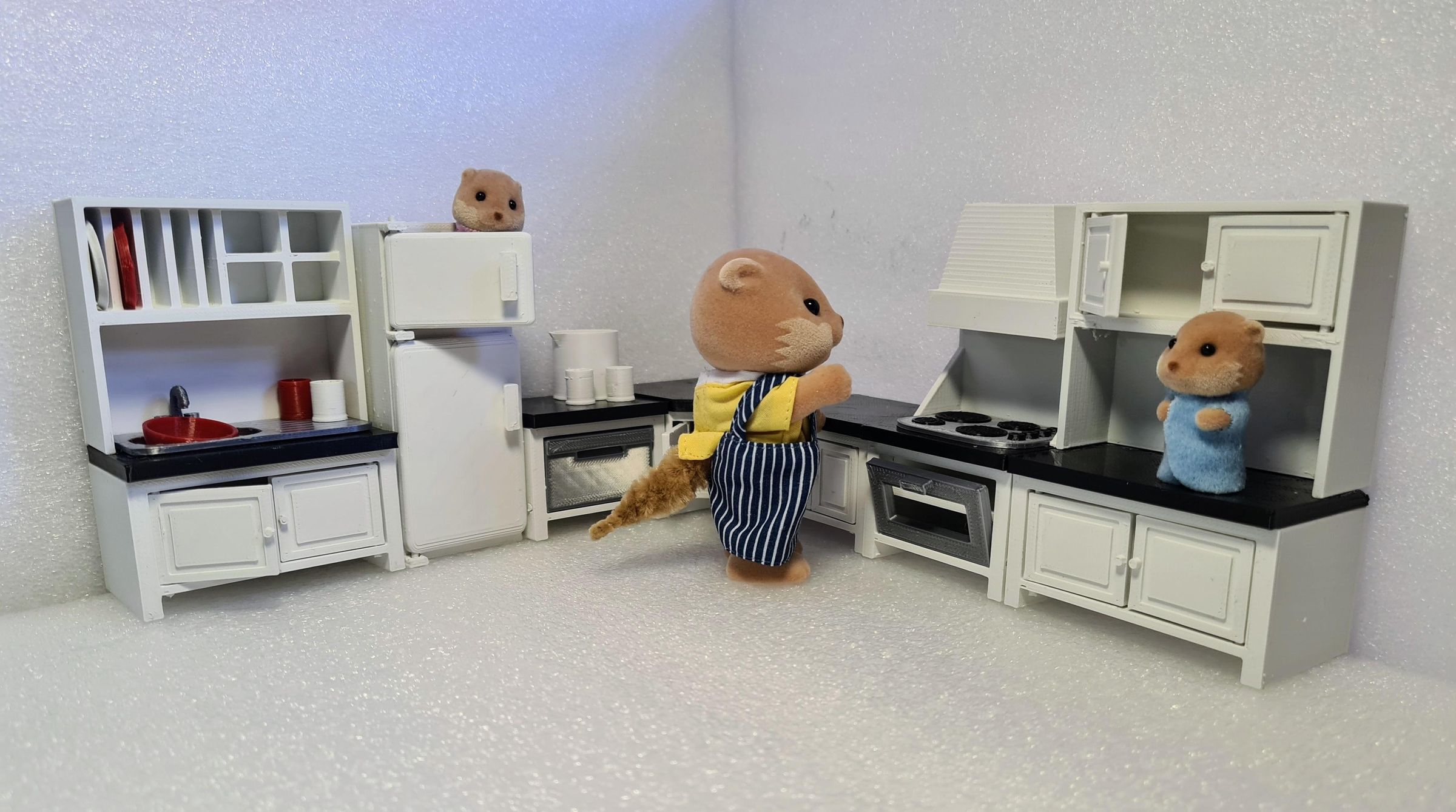 Mix N Match Sylvanian Kitchen (3D Printed Tinkercad Project) : 8 Steps ...