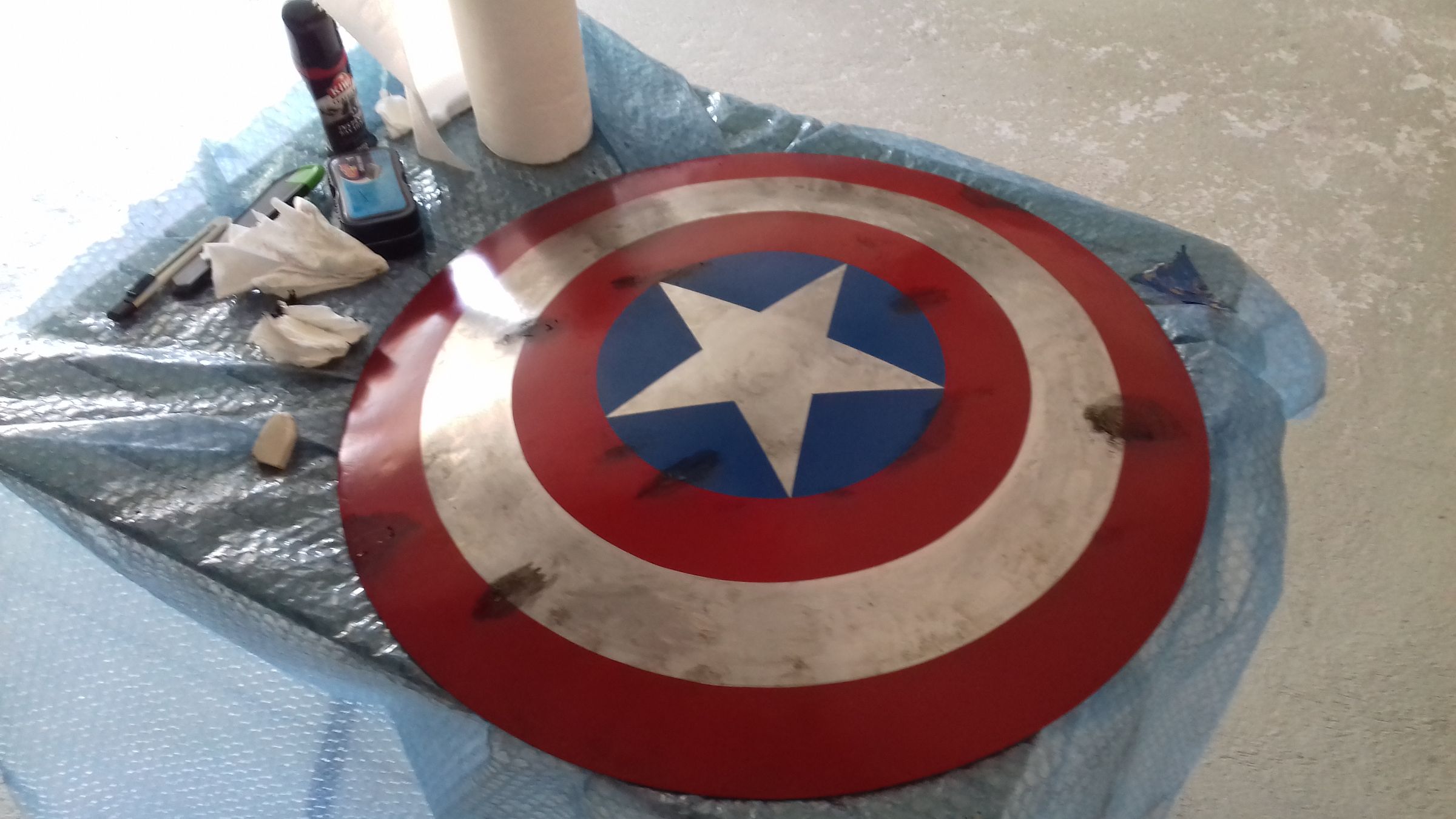 Cpt America Shield : 4 Steps - Instructables