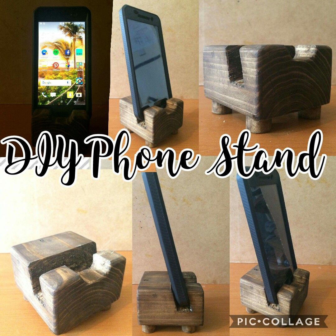 DIY Wooden Phone Stand : 7 Steps (with Pictures) - Instructables