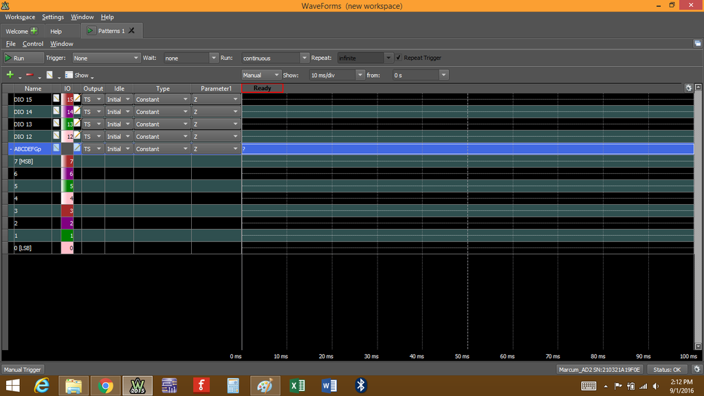 Using The Pattern Generator With The Analog Discovery 2 6 Steps Instructables