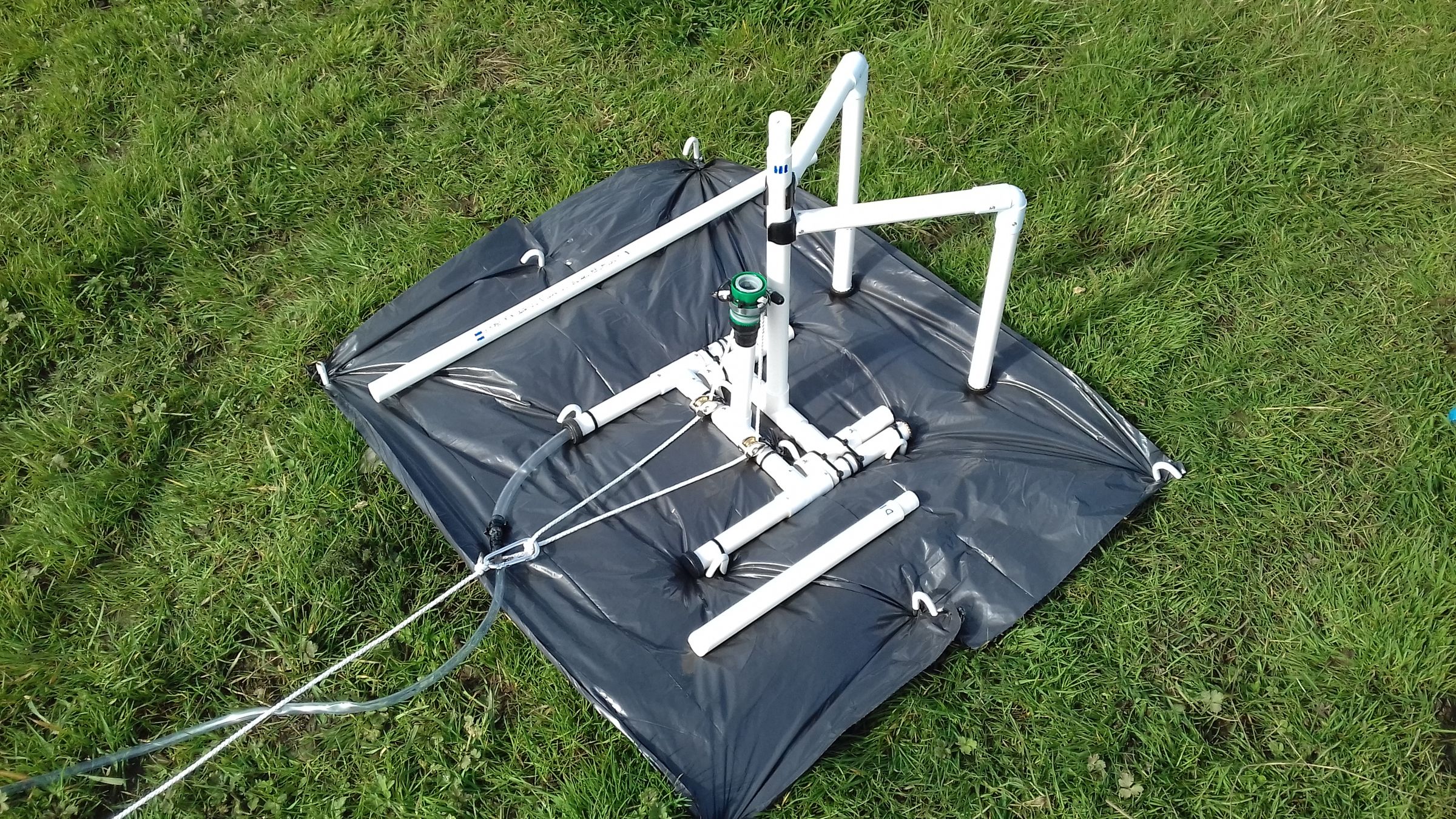 PVC Water Rocket Modular Launch Pad With Gardena Connector : 6 Steps ...