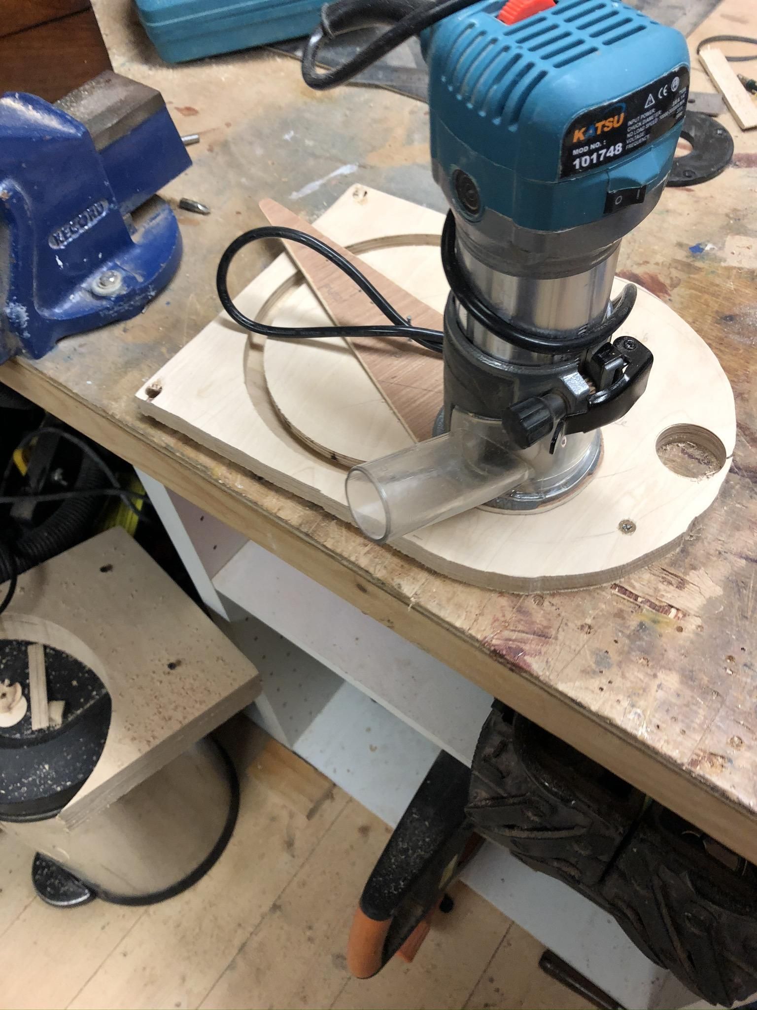 Economy Plywood Turntable : 5 Steps (with Pictures) - Instructables