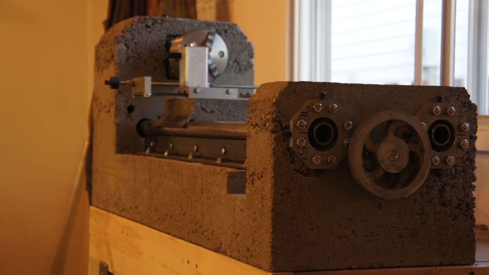Concrete Metal Lathe : 7 Steps (with Pictures) - Instructables