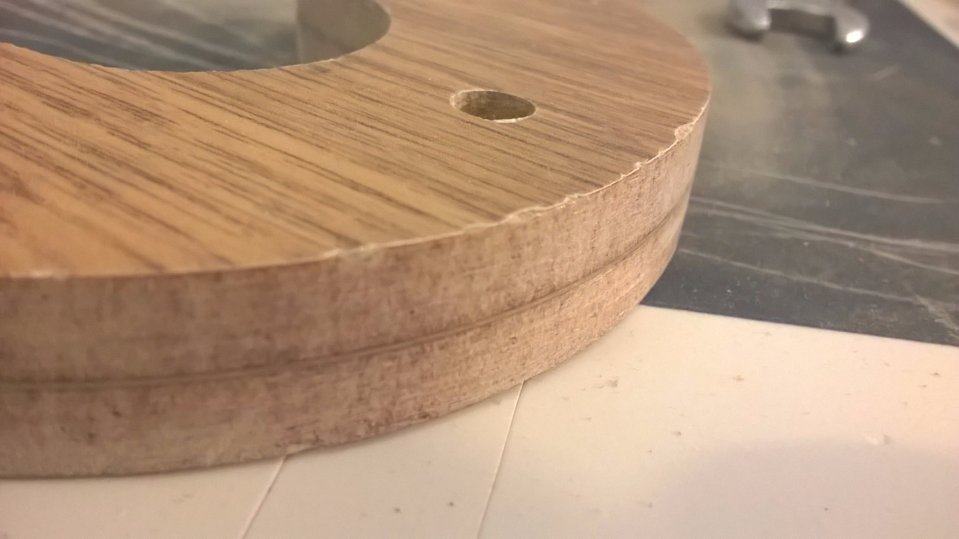 Wooden Precision Mini Router Base for Rotary Tool (with Cardboard ...