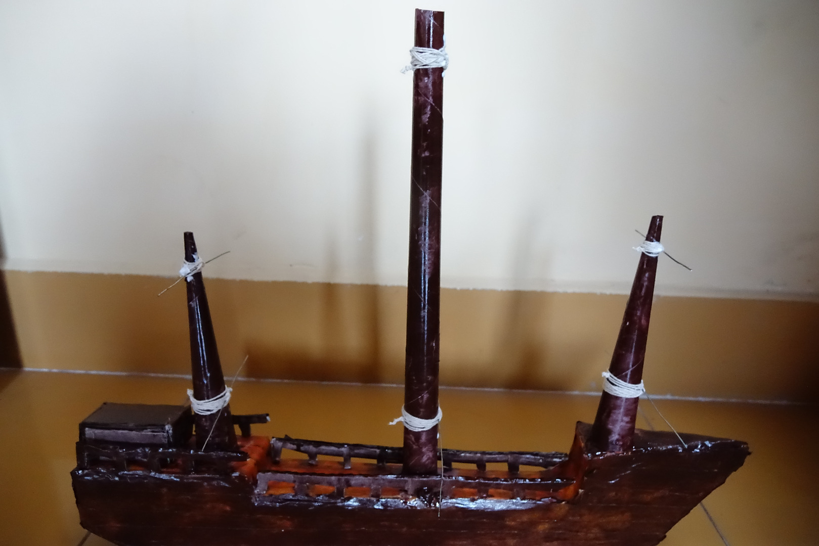 How to Make a Cardboard Model Ship : 15 Steps (with Pictures ...