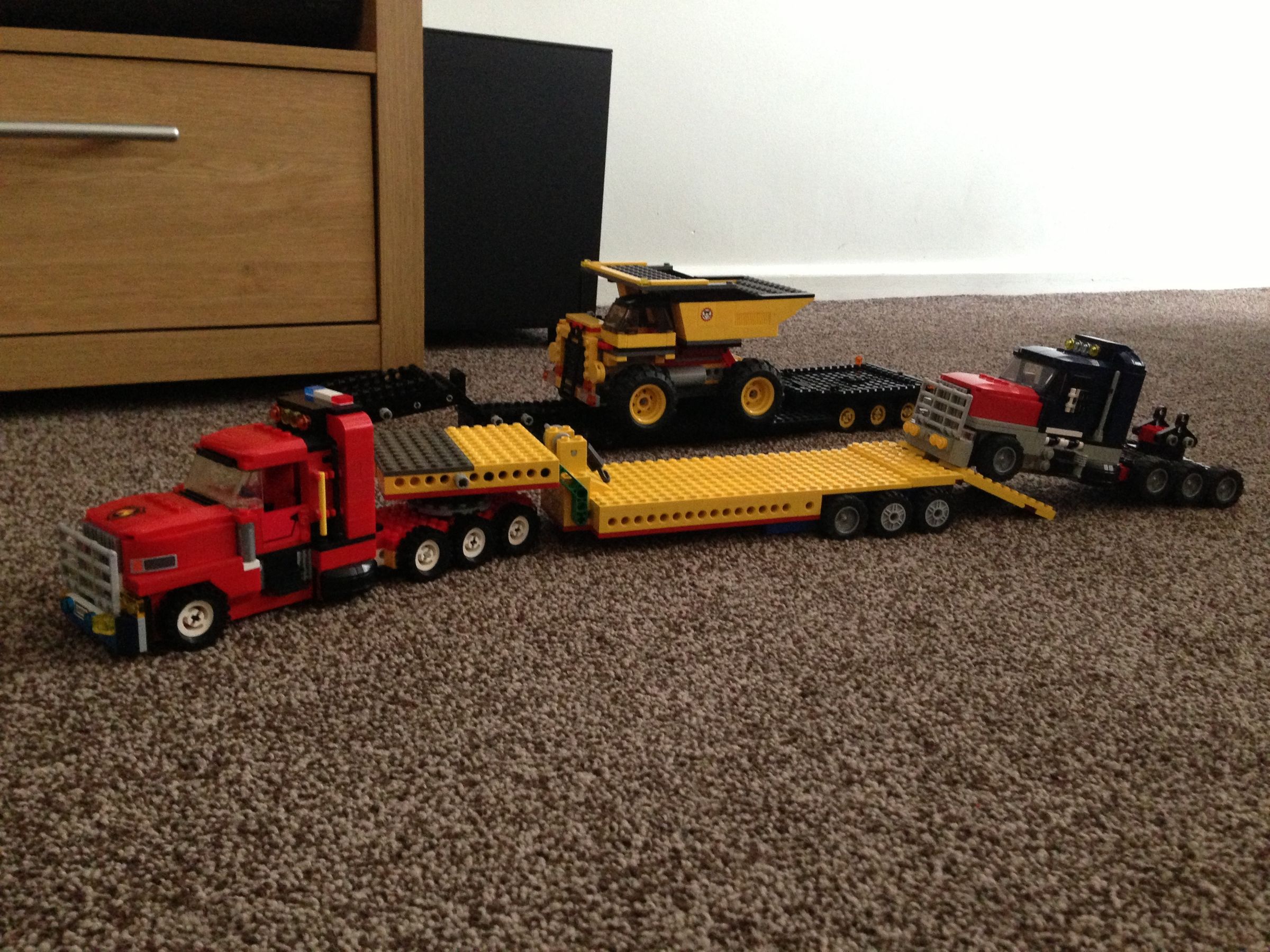 Lego Low-loader : 6 Steps - Instructables