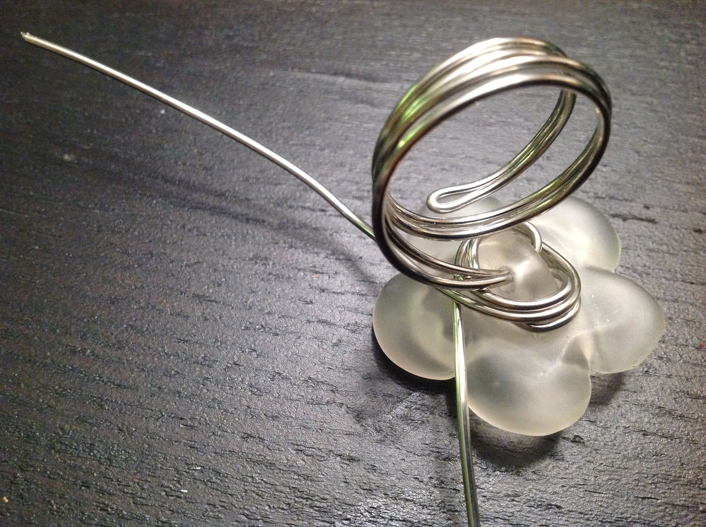 Fun Summer Adjustable Wire Button Ring : 8 Steps (with Pictures ...