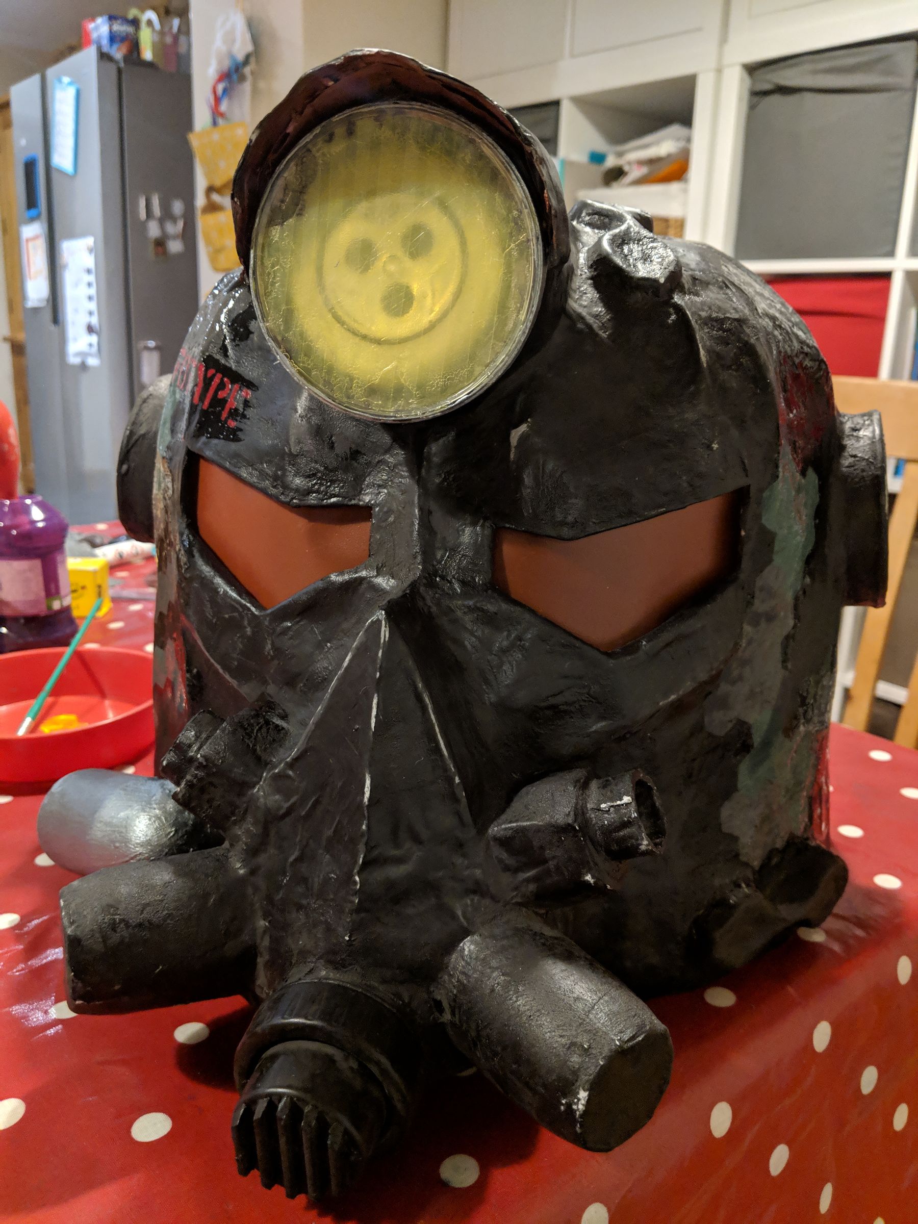 Recycled Power Armour Helmet : 19 Steps - Instructables