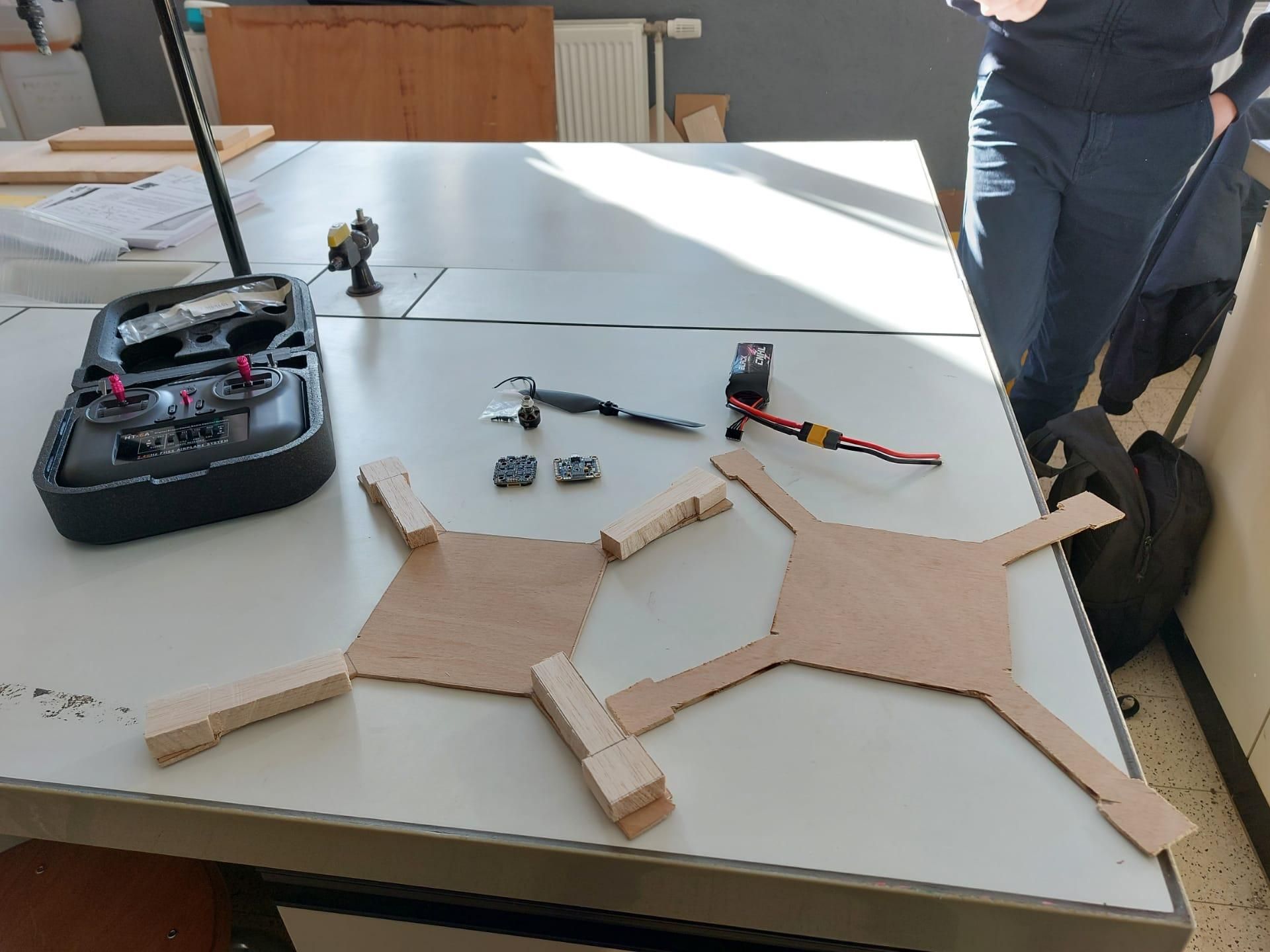 Drone With Self-made Wooden Frame : 11 Steps - Instructables