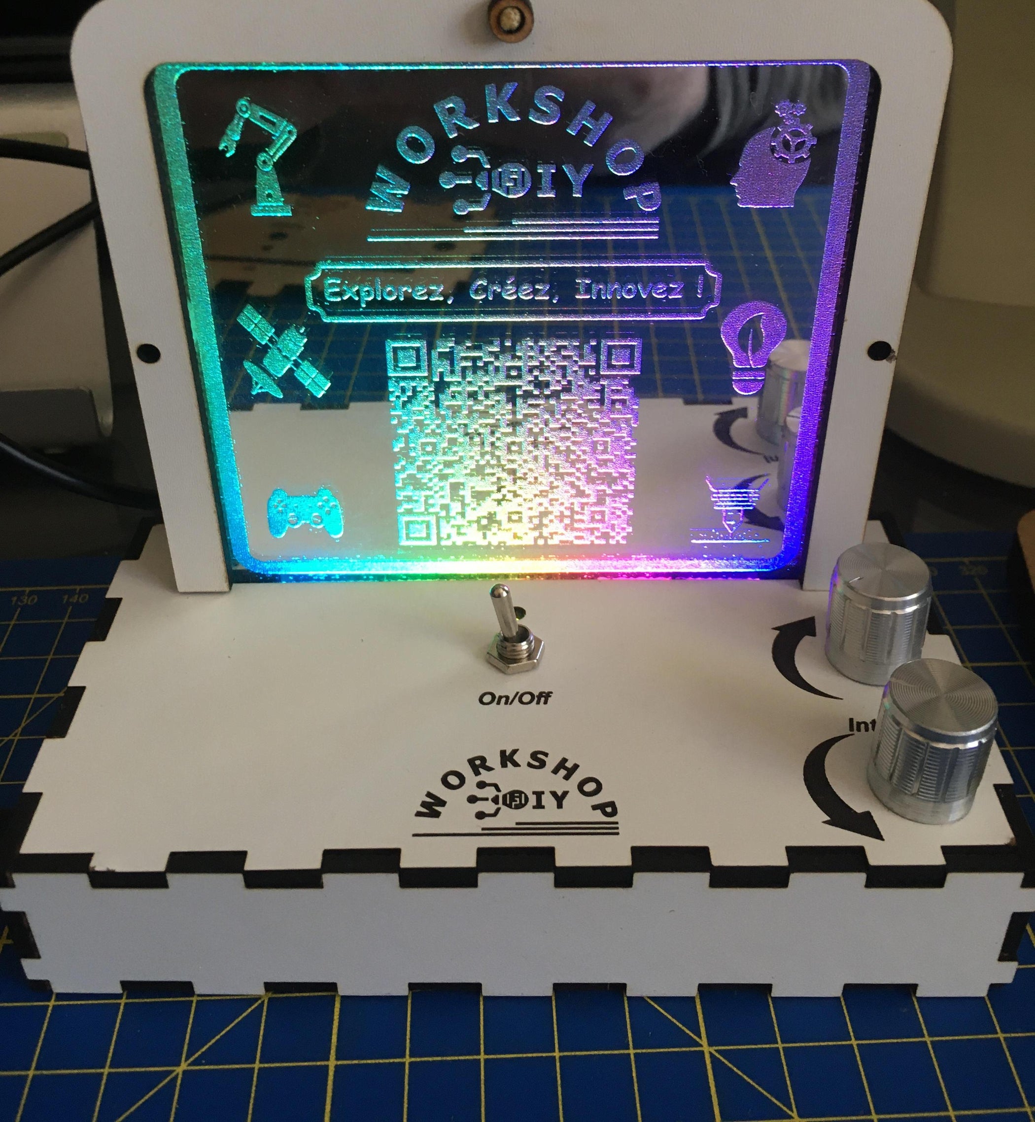 Creating a Magic Box With Your Drawing and Colorful Lights : 7 Steps ...