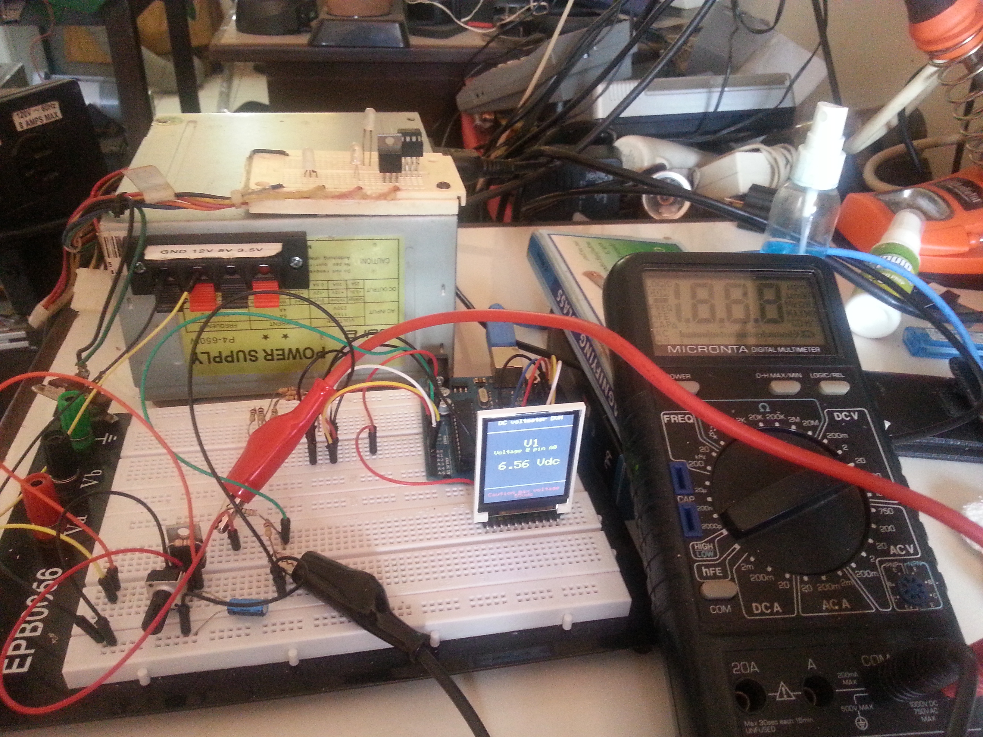 Make a Mini Arduino Programmable 4 Channel DC-DVM : 8 Steps - Instructables