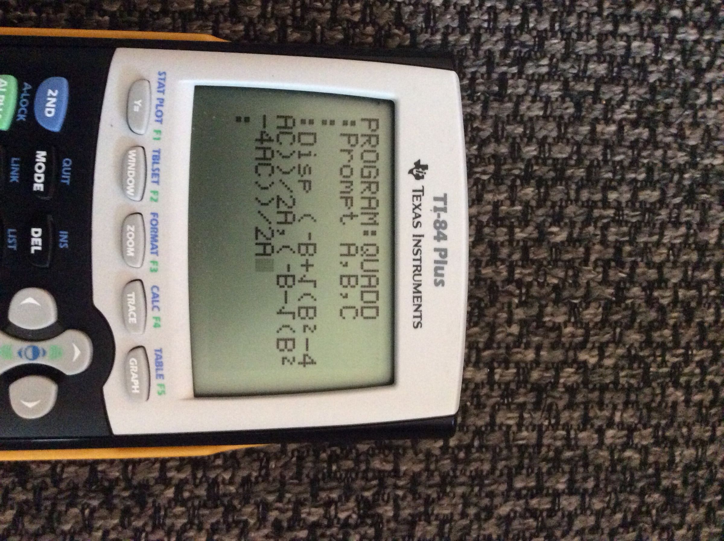 How to Write Programs on Ti83/84 Plus : 3 Steps - Instructables