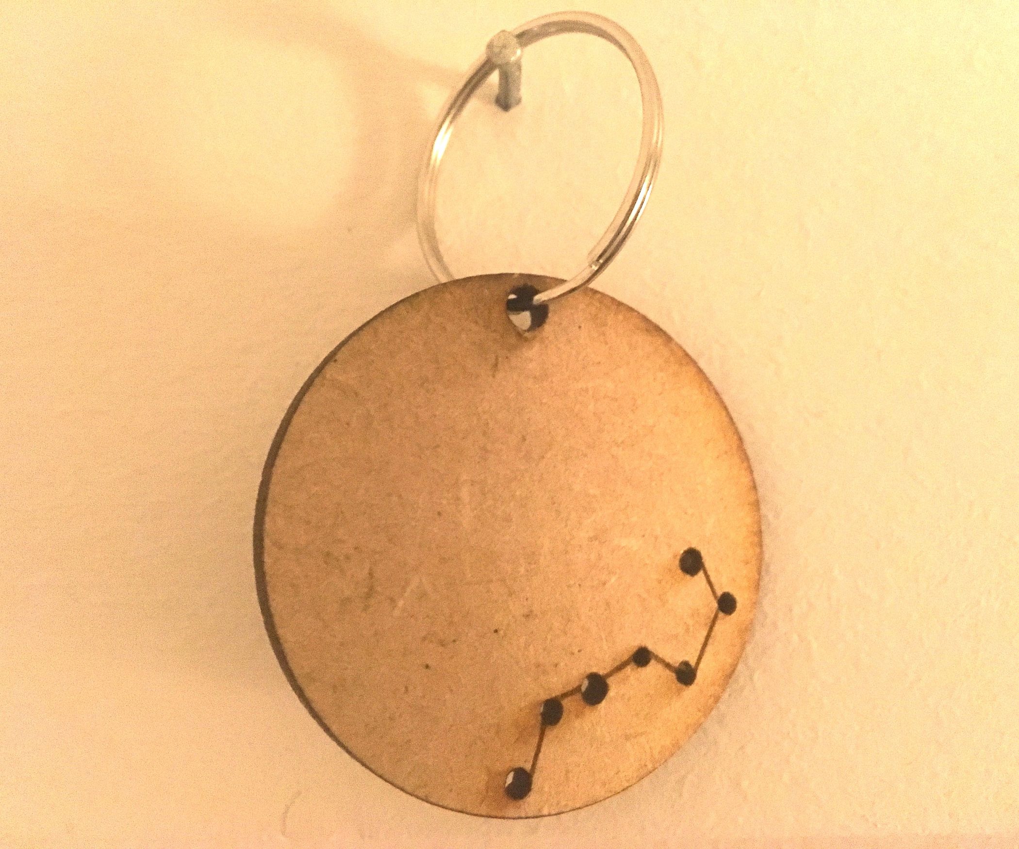 Constellation Keychain : 4 Steps (with Pictures) - Instructables