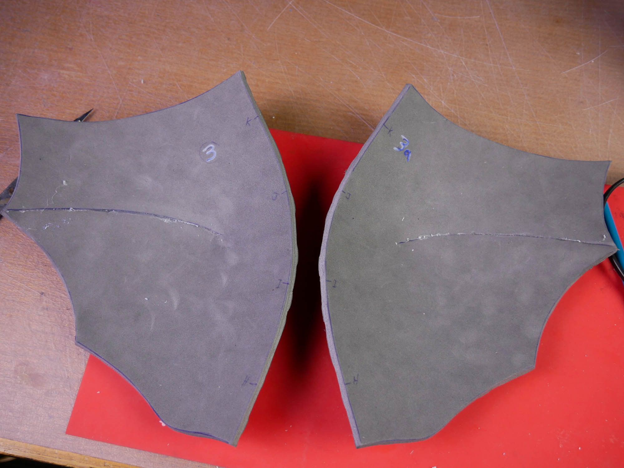 DIY Steampunk Shoulder Armor / Foam Armor Template : 41 Steps (with ...