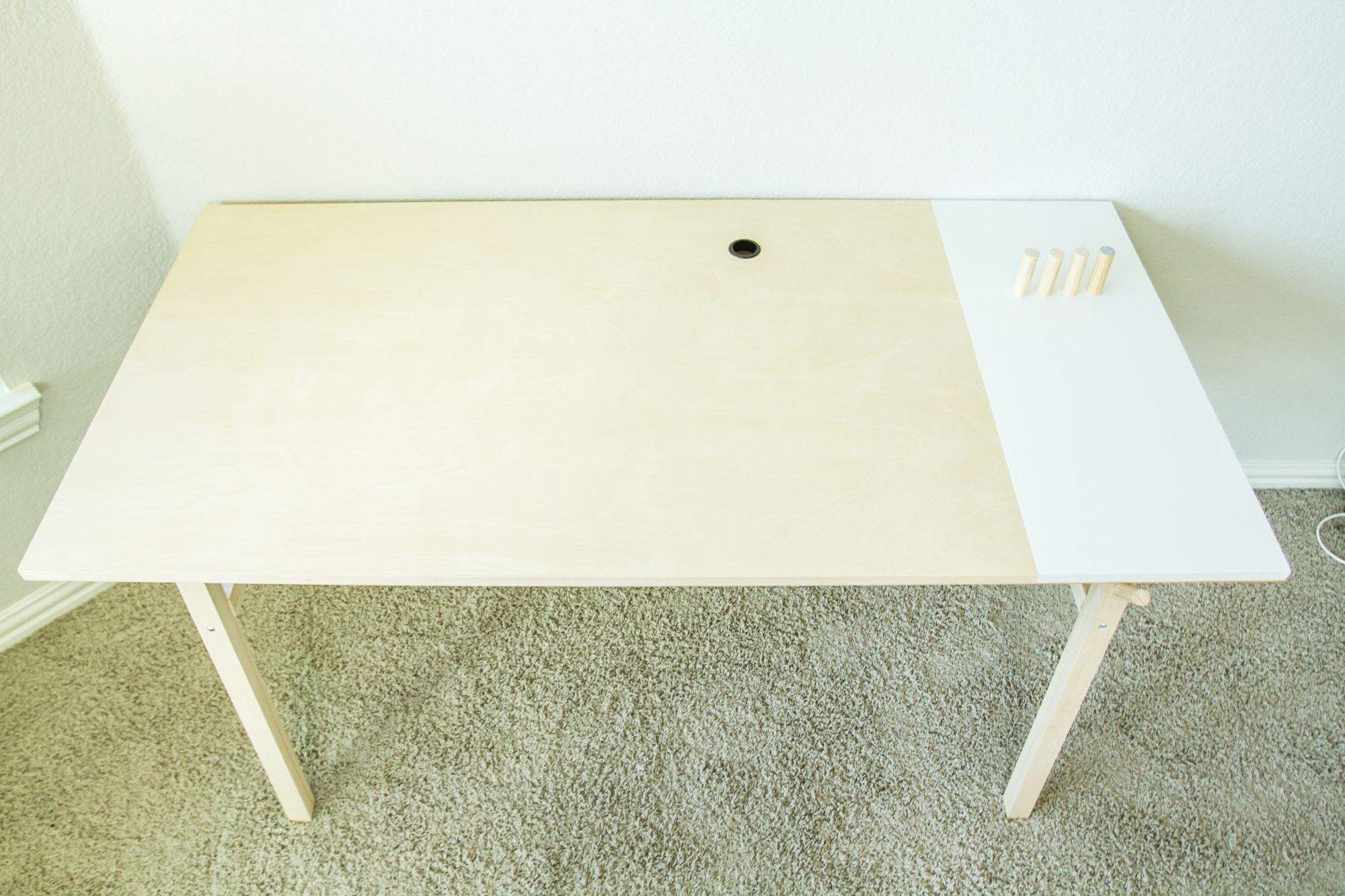 Making a Modern Home Office Desk : 8 Steps (with Pictures) - Instructables