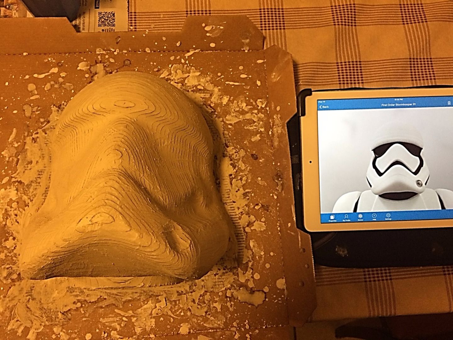 First Order Stormtrooper Thermoformed Mask : 9 Steps (with Pictures ...