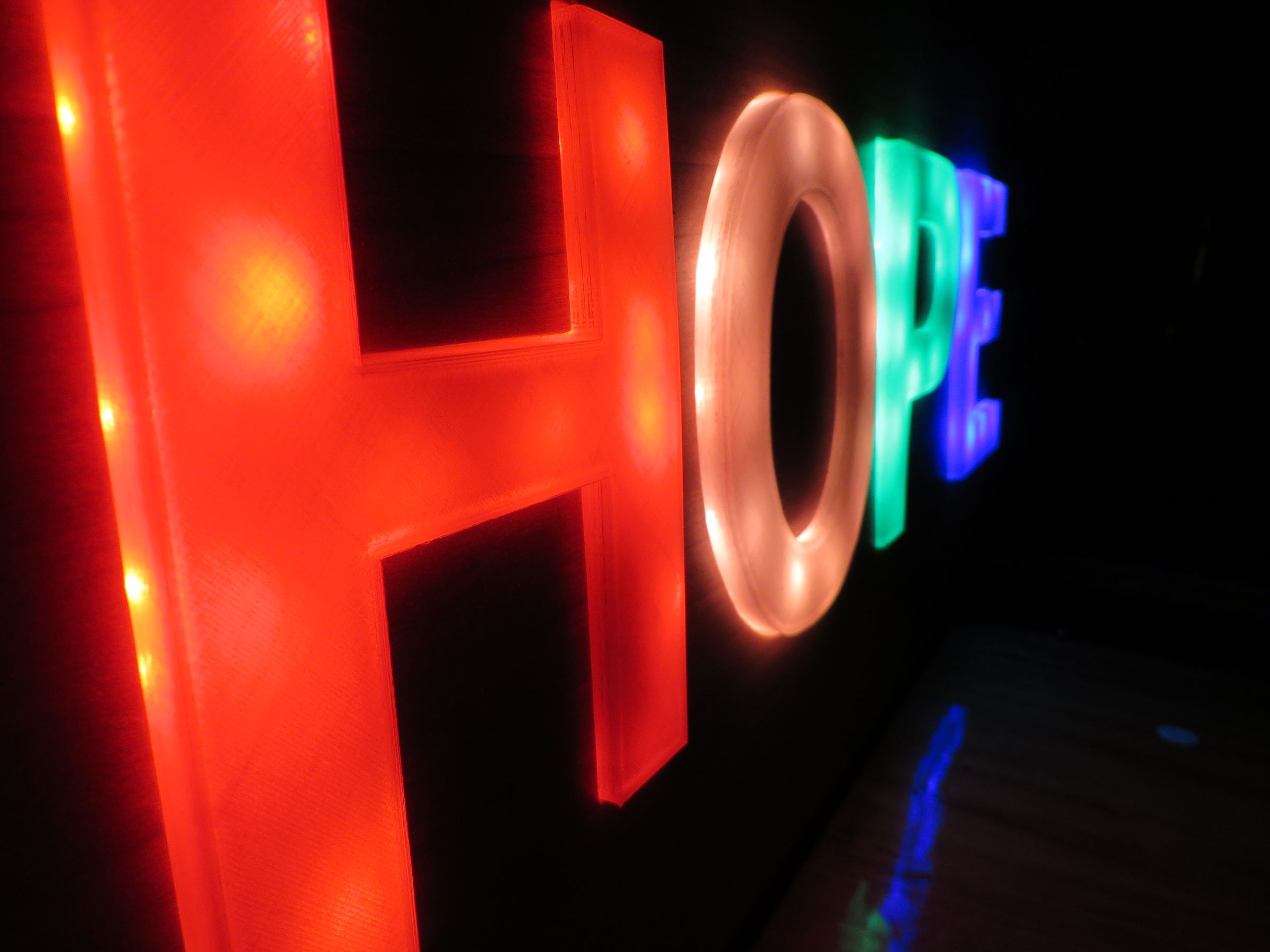 Backlit Signs With LED Light Strips : 8 Steps - Instructables