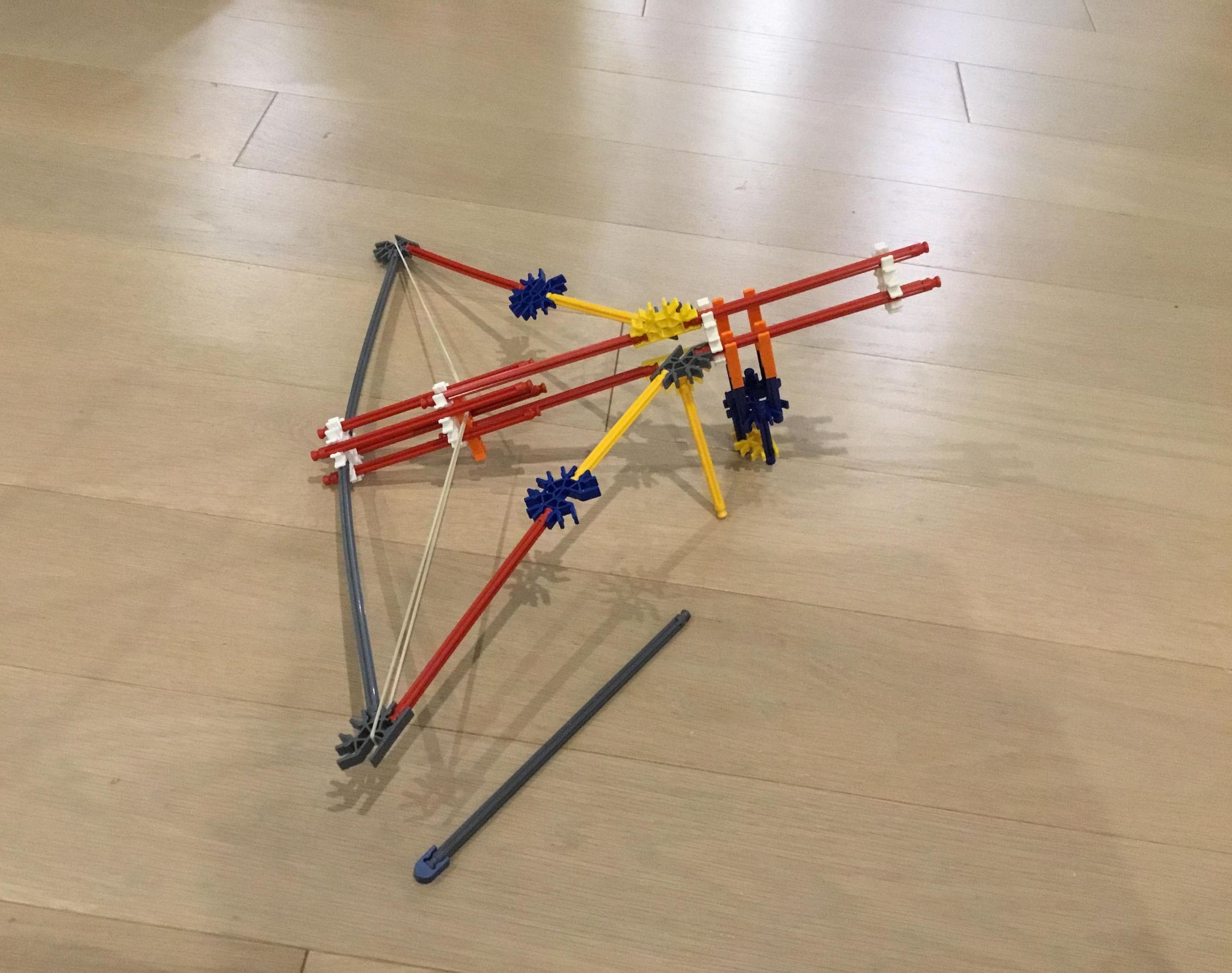 K'NEX Crossbow (shoots Up to 10m) : 6 Steps - Instructables