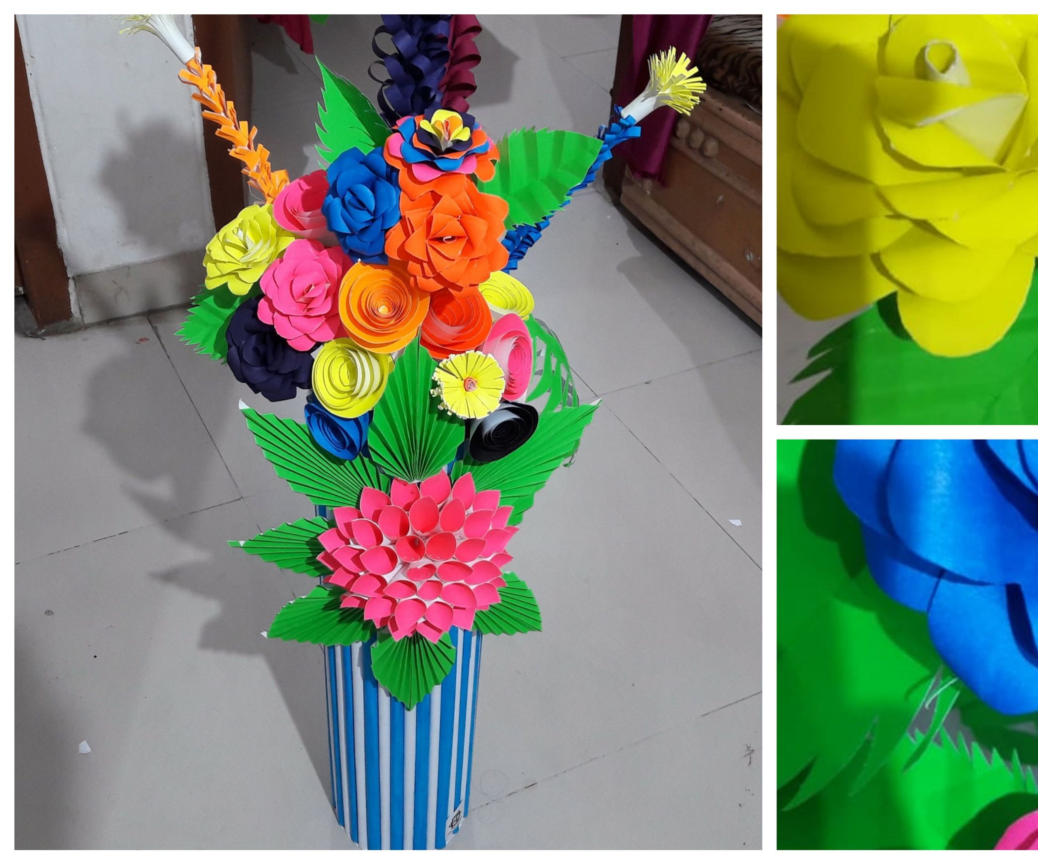 Paper Flower Vase : 6 Steps (with Pictures) - Instructables