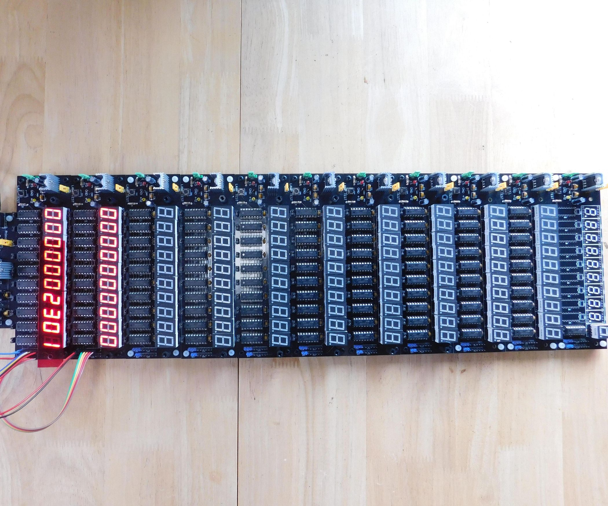 Googol Seconds Counter, Ver. 1 : 12 Steps (with Pictures) - Instructables