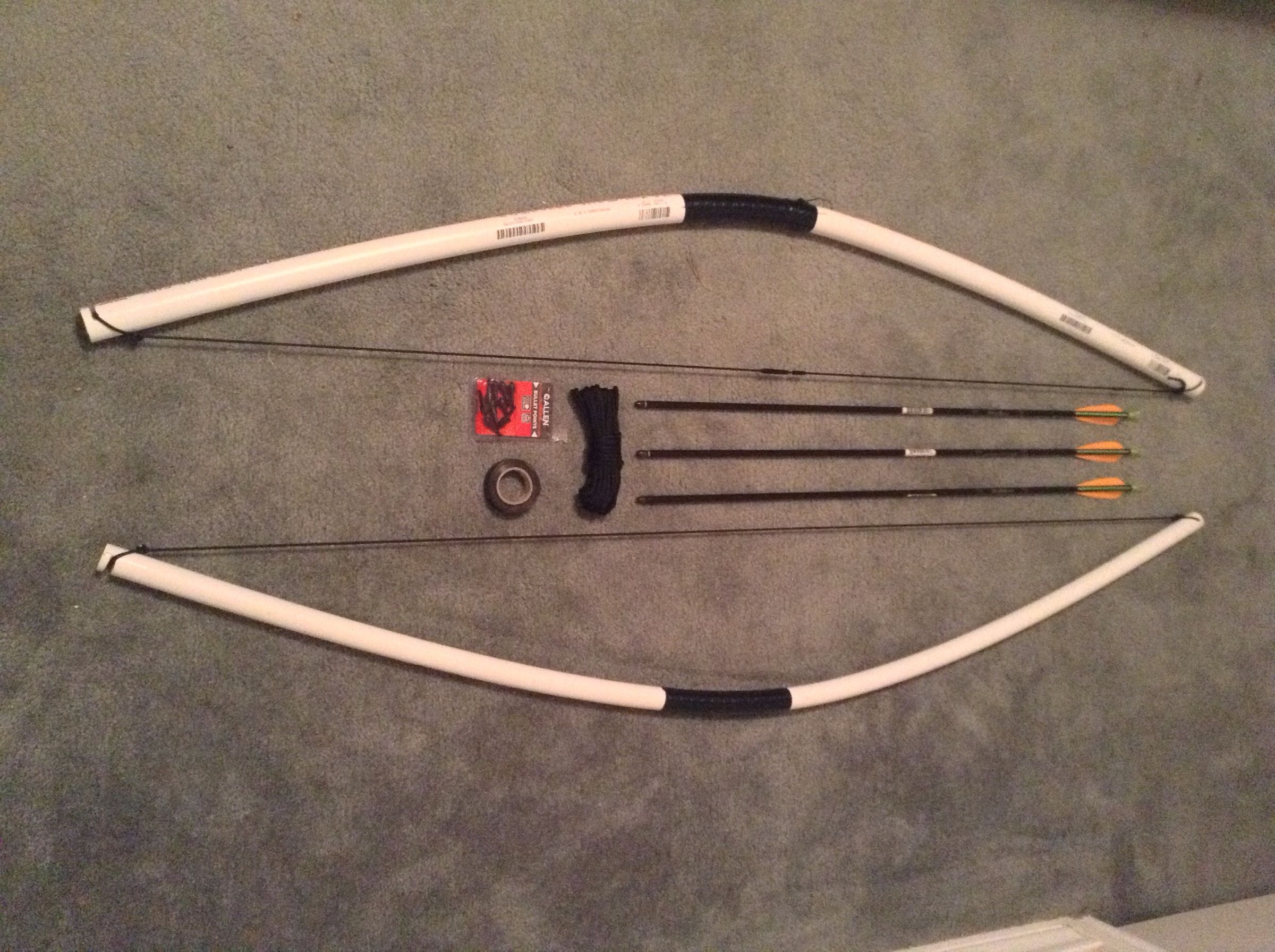 DIY PVC Bow 75+ Lb Draw! : 7 Steps (with Pictures) - Instructables