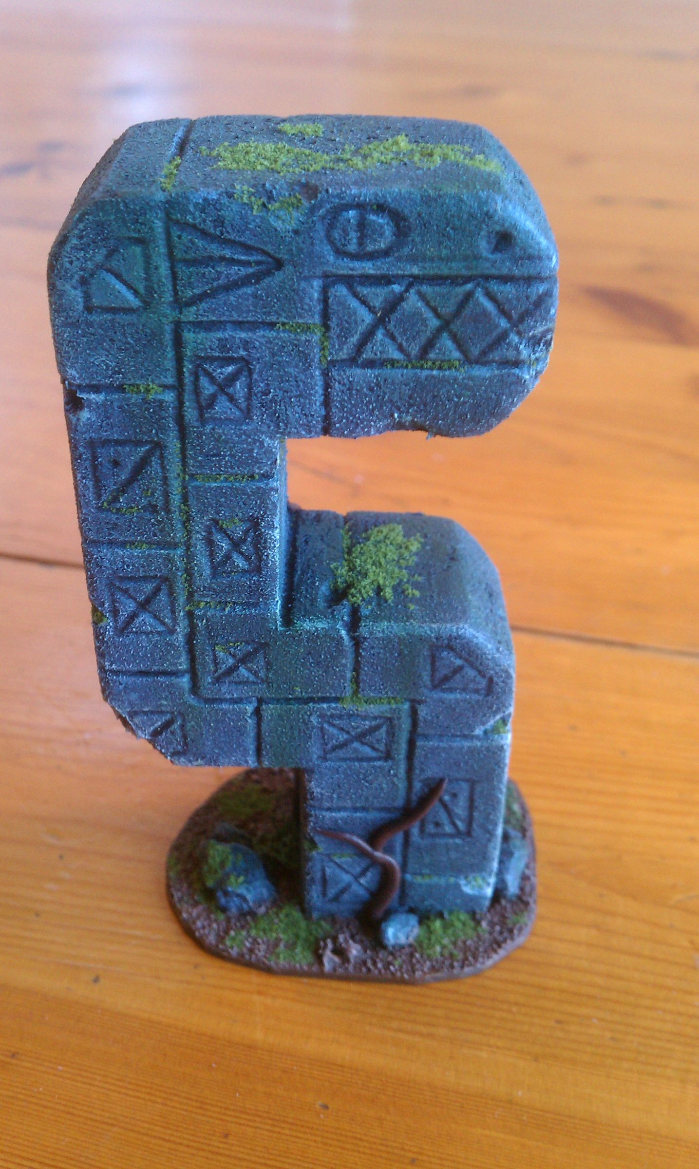 Warhammer Terrain: Lizardmen Pillar : 7 Steps (with Pictures ...