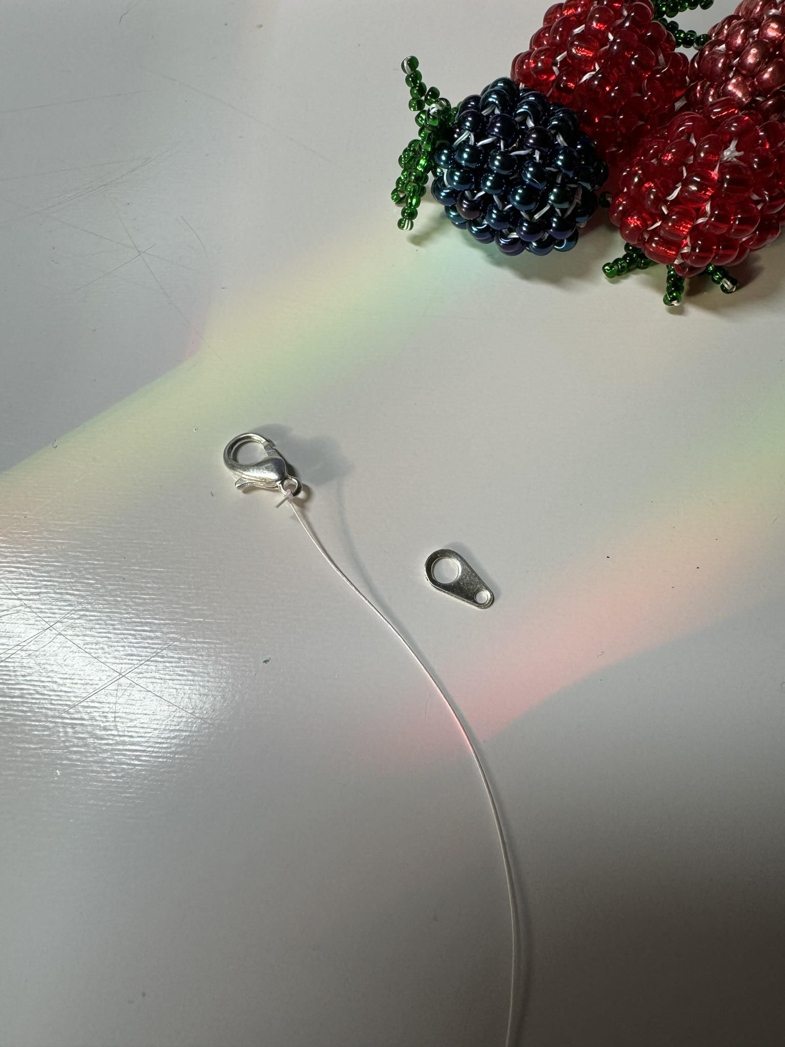 Beaded Raspberry Necklace : 18 Steps (with Pictures) - Instructables