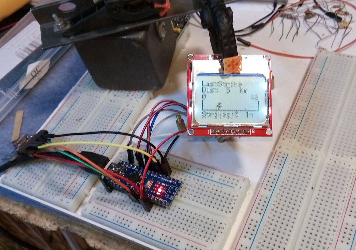 Arduino Pocket Lightning Detector : 5 Steps (with Pictures) - Instructables