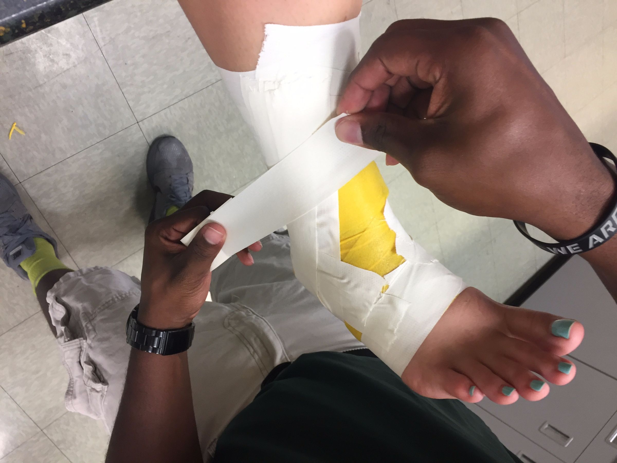 Ankle Taping : 8 Steps (with Pictures) - Instructables
