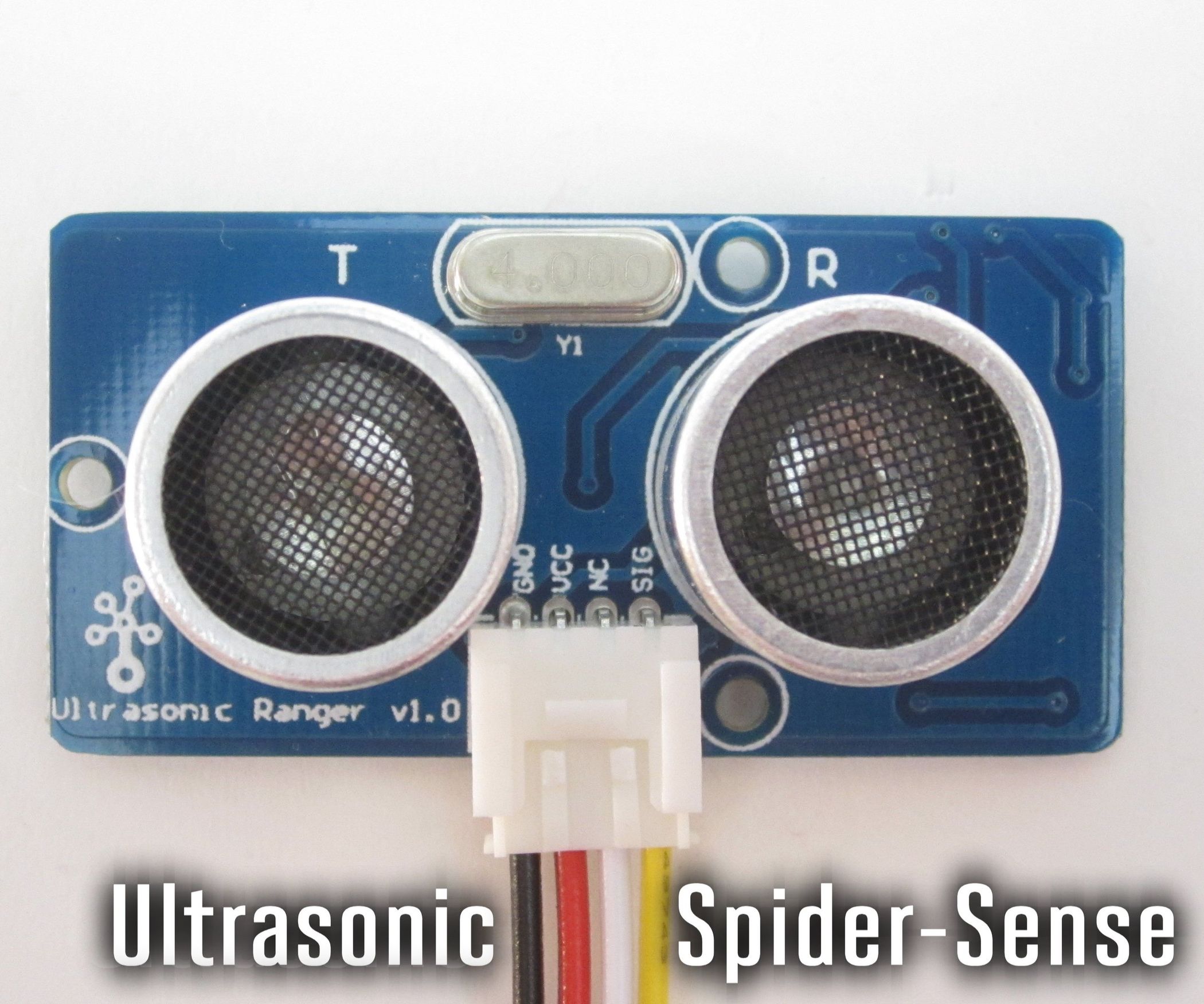 Ultrasonic Spider-Sense : 9 Steps (with Pictures) - Instructables