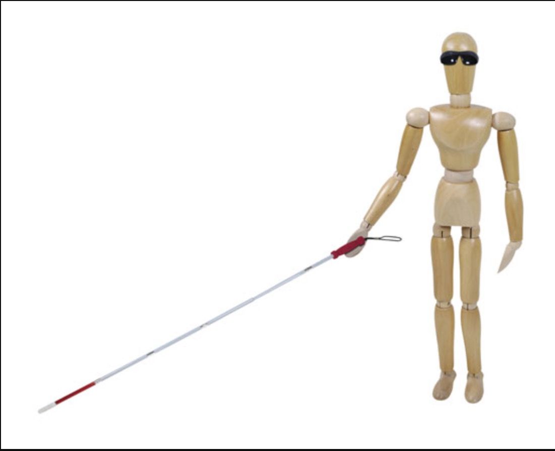 How the Blind Use Canes : 5 Steps - Instructables