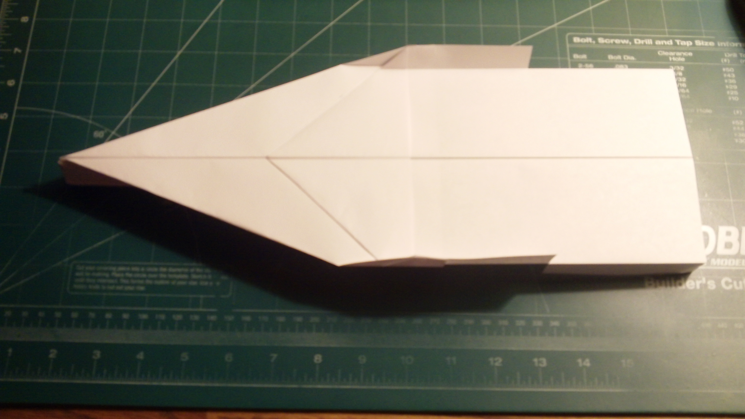 How to Make the Skywarrior Paper Airplane : 9 Steps - Instructables