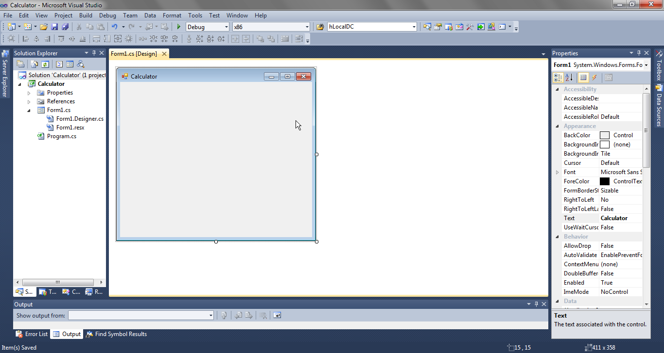 Creating a Calculator Visual Studio C# : 11 Steps - Instructables