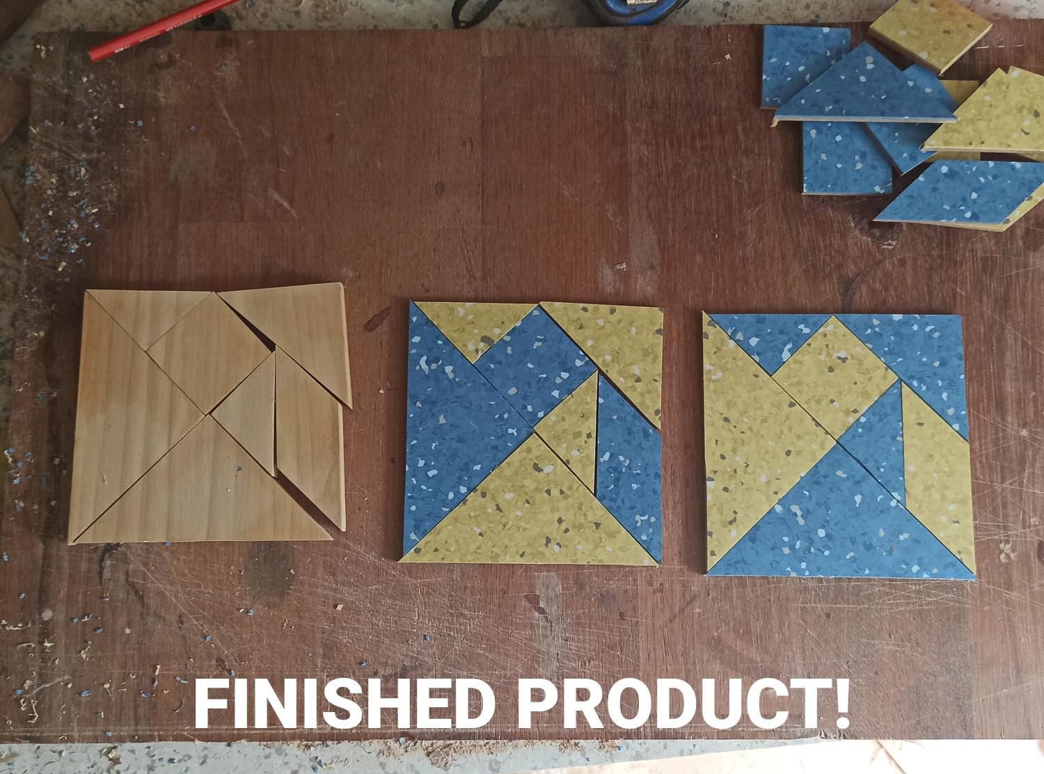 Quick PVC Flooring Tangram : 5 Steps (with Pictures) - Instructables