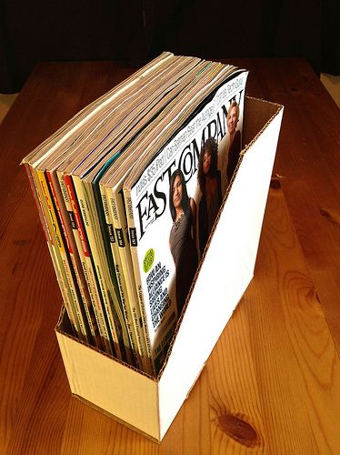 Free Magazine and File Organizer - Instructables