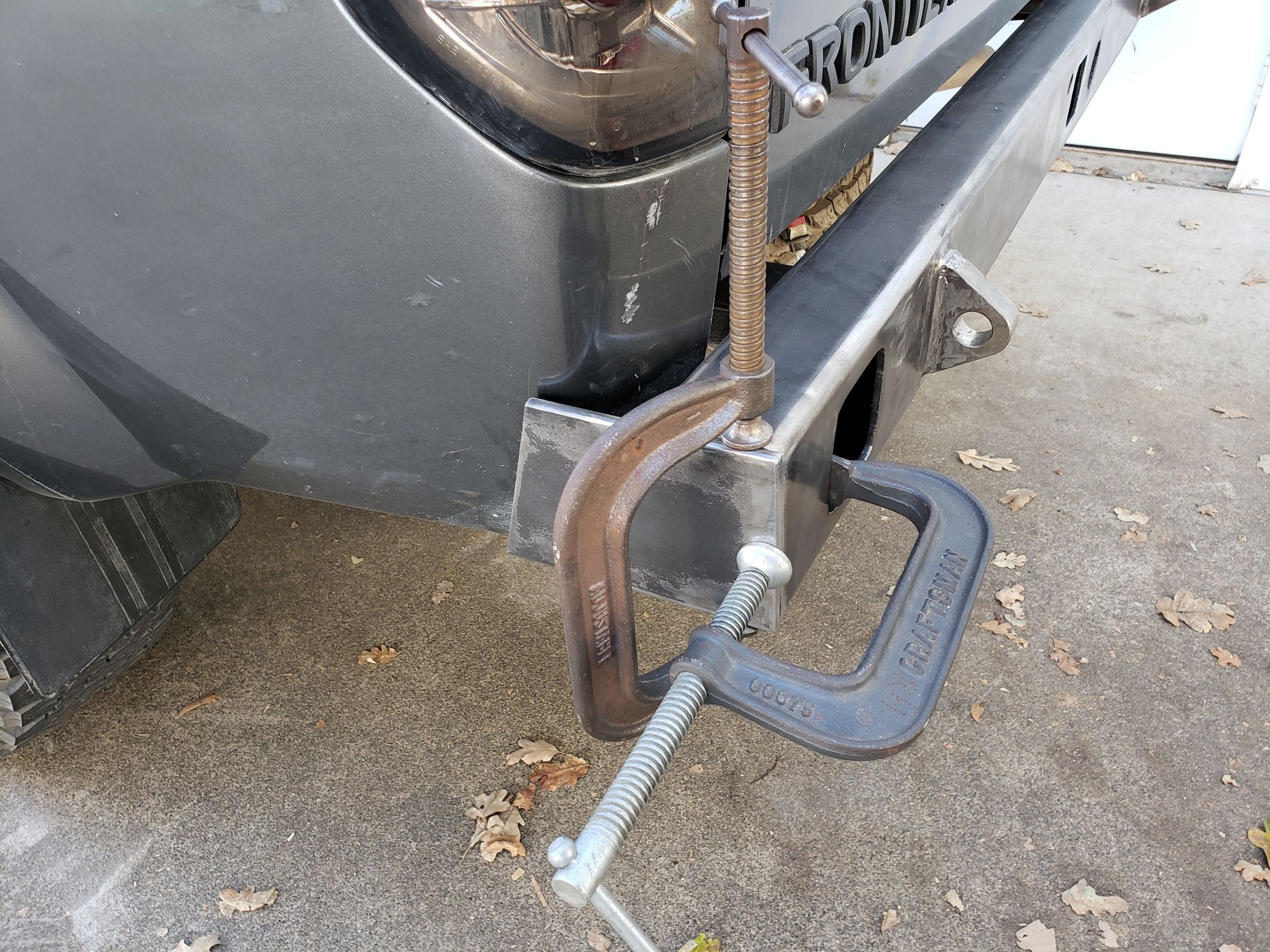 Custom Off Road Rear Bumper With Hitch : 6 Steps (with Pictures ...