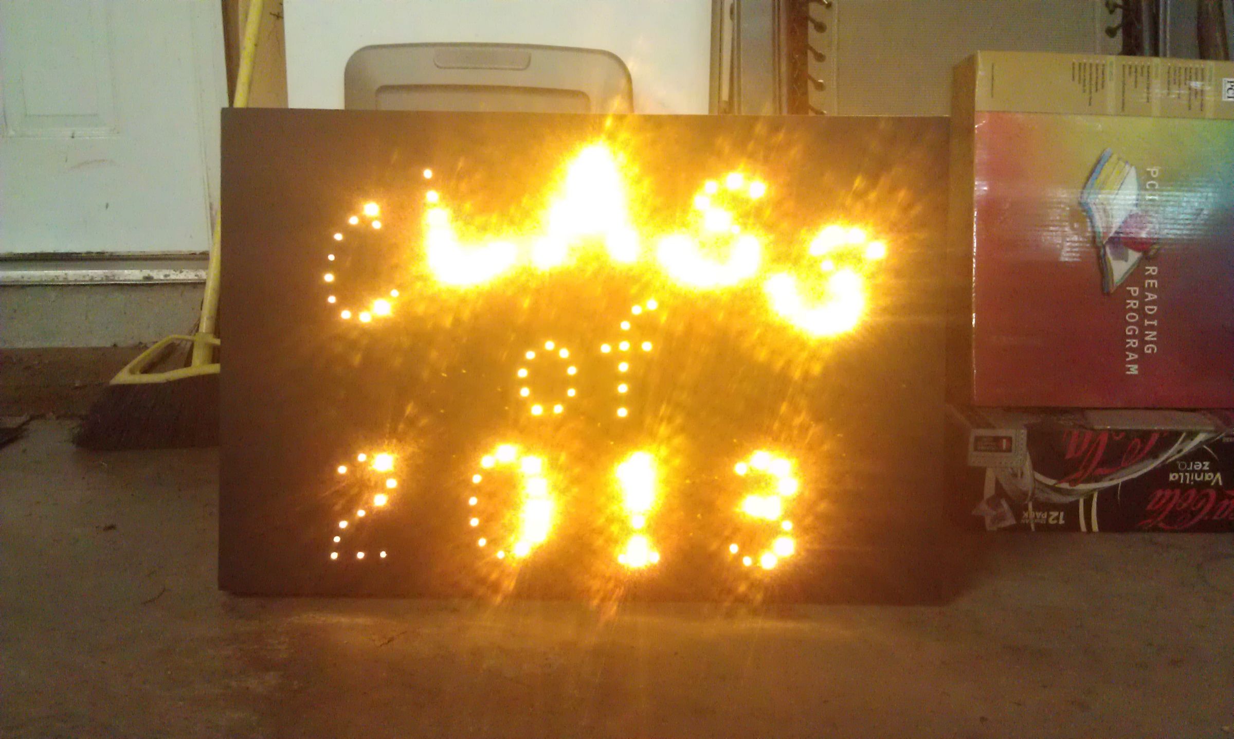 Class of 2013 LED Banner/sign : 5 Steps - Instructables