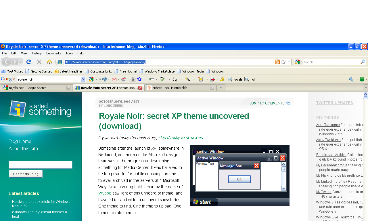 How to Install the Royale Noir Theme in Windows XP : 3 Steps ...