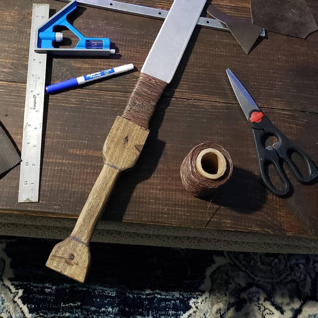 Aluminum Prop Sword : 7 Steps (with Pictures) - Instructables