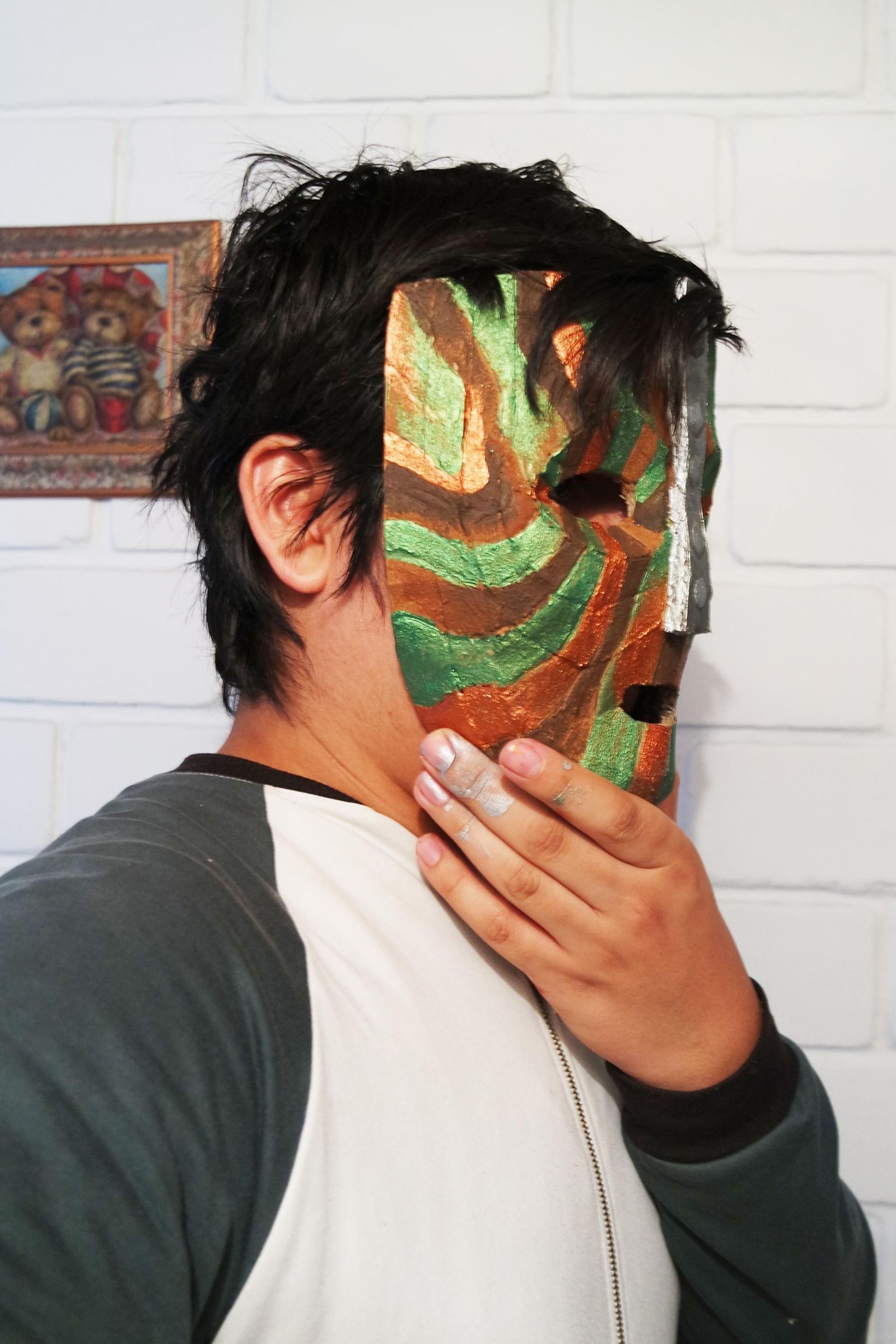 Sawdust Loki's Mask. : 12 Steps (with Pictures) - Instructables