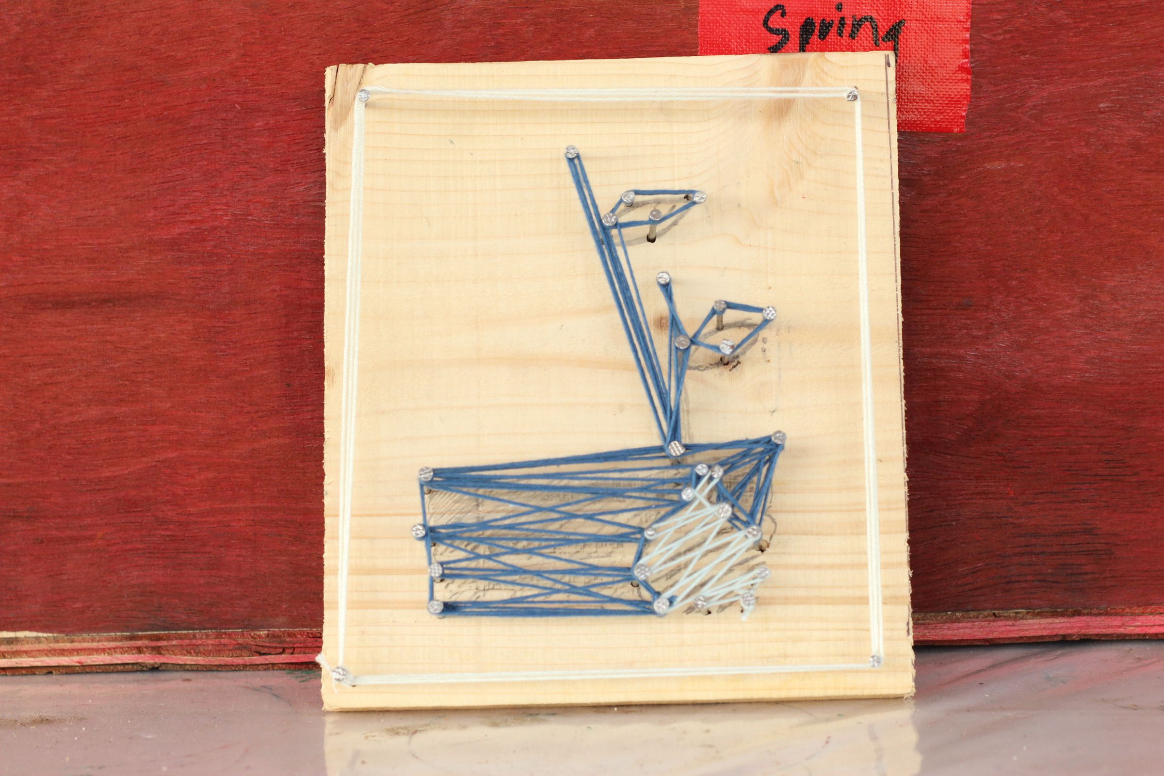 Easy String Art : 4 Steps (with Pictures) - Instructables