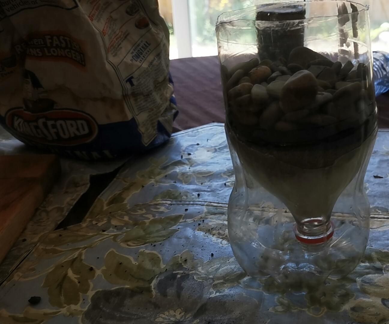 How to Make a Homemade Water Filter - Science Experiment : 8 Steps ...