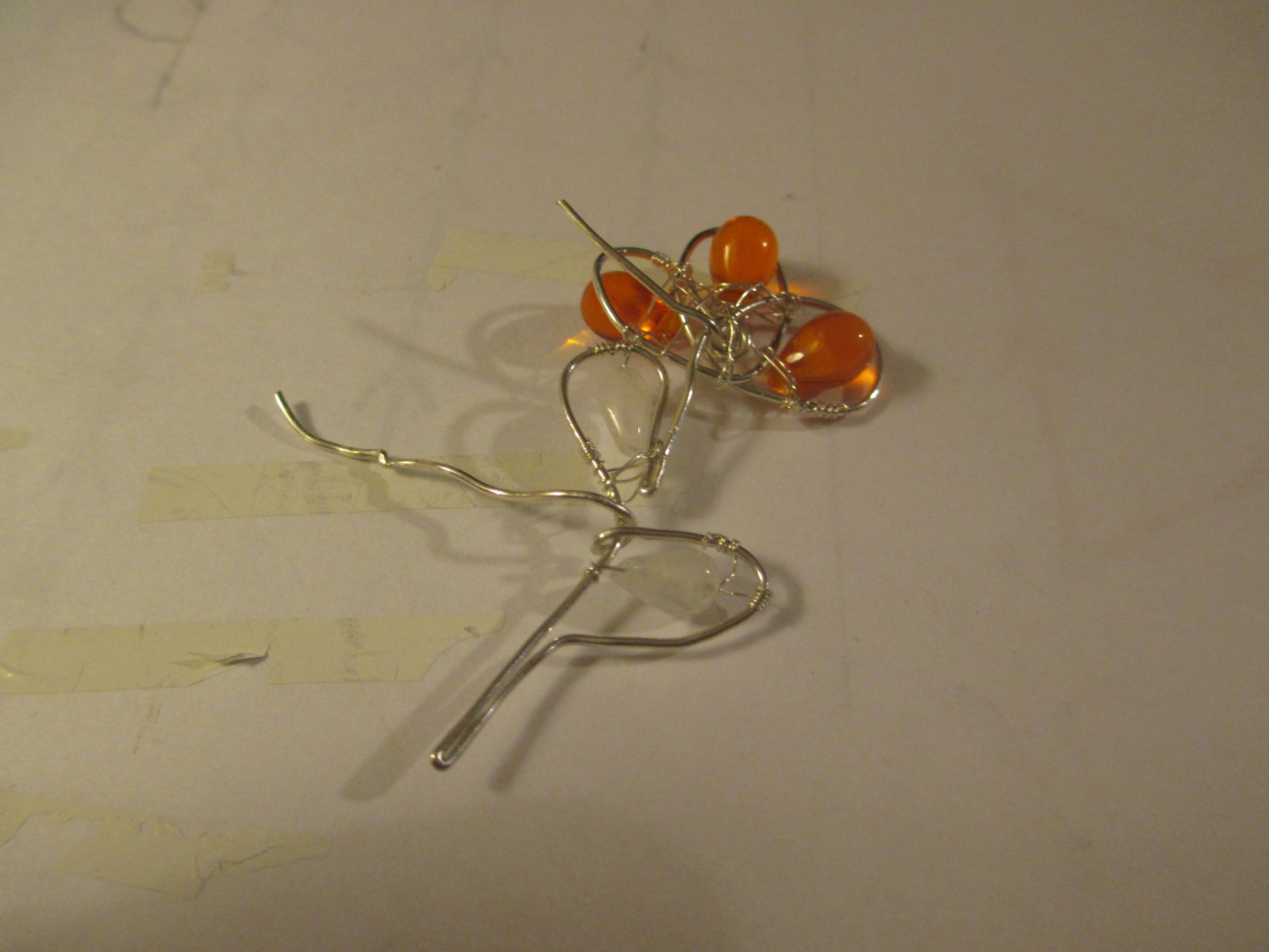 How to Wire Wrap a Flower Hairpin : 14 Steps - Instructables