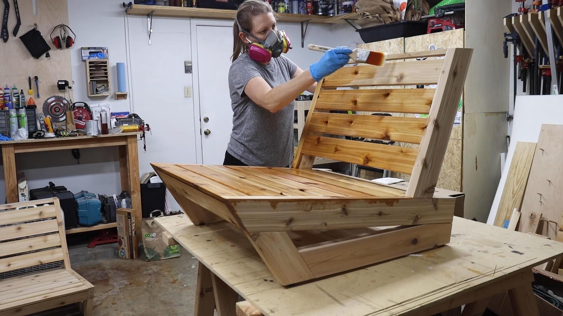 How to Build an Outdoor Lounge Chair : 12 Steps (with Pictures ...