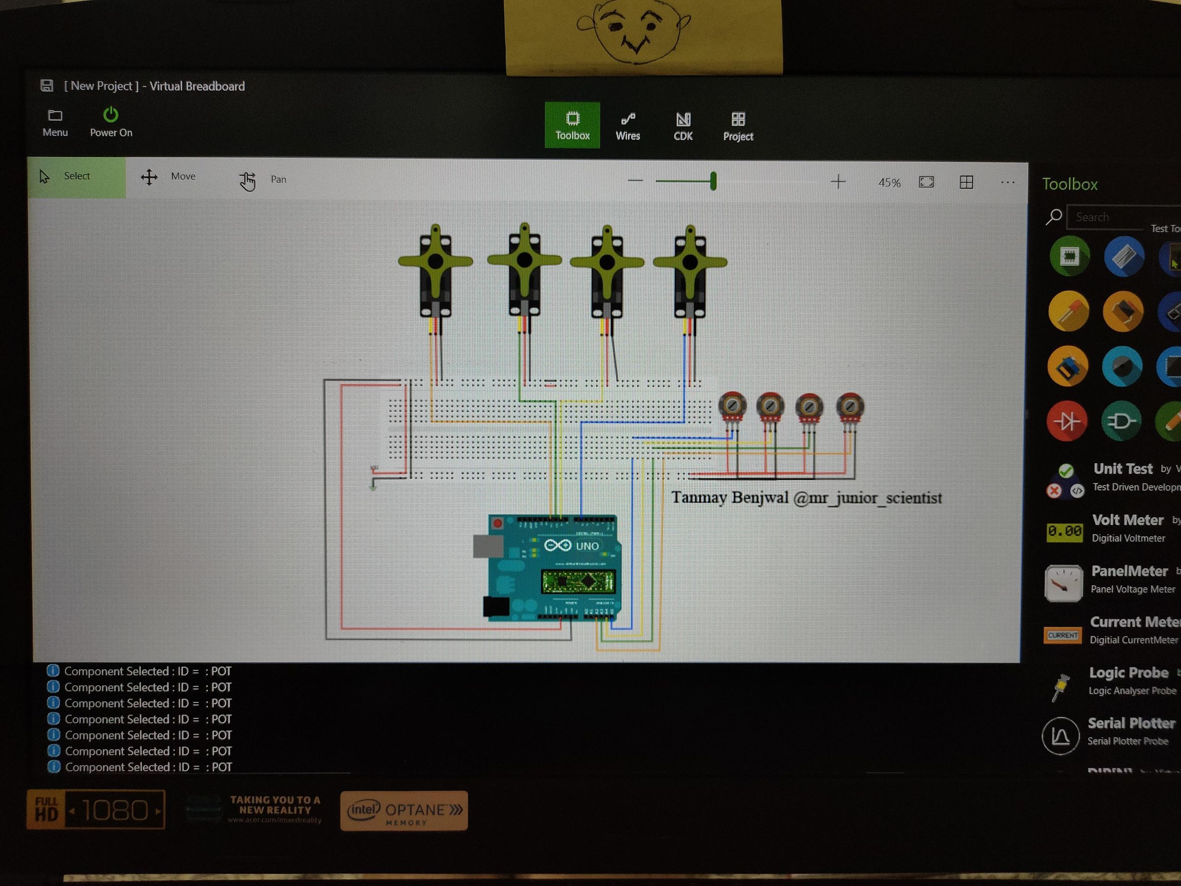 Arm-Bot: 3D Printed 4-DOF Robotic Arm : 7 Steps (with Pictures ...