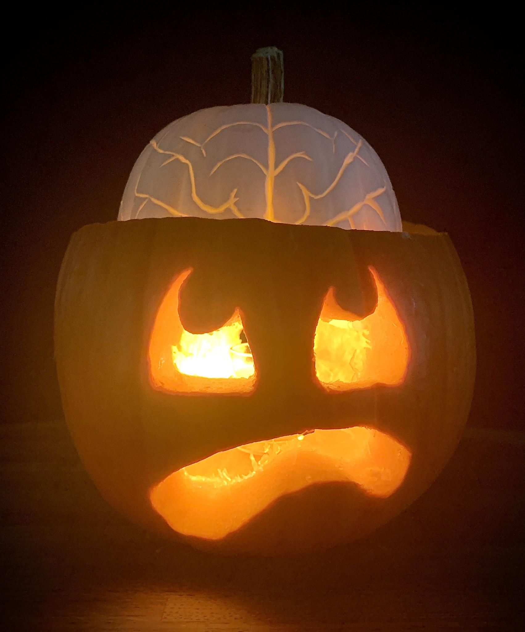 Jack O' Lantern Brain! : 4 Steps (with Pictures) - Instructables